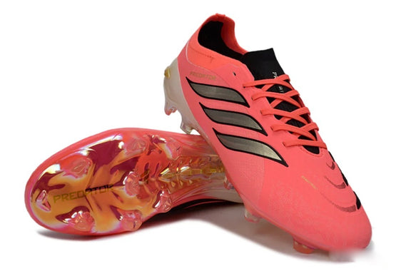 Guayos Predator Powerspine Cordones Negro / Salmon Niño – Panitas Tienda